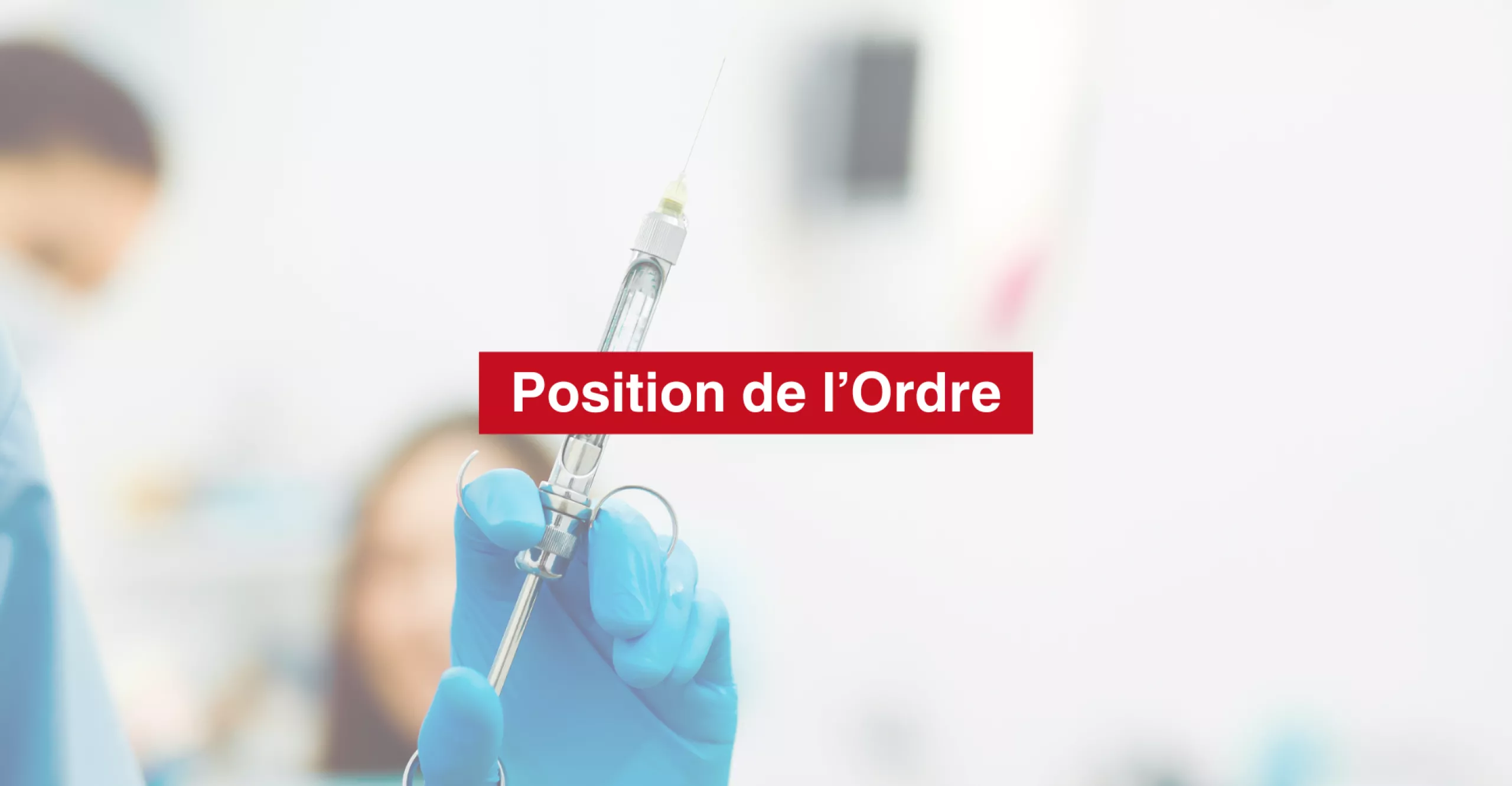 Position de l'Ordre relative à la compétence de l'infirmier dans le ...